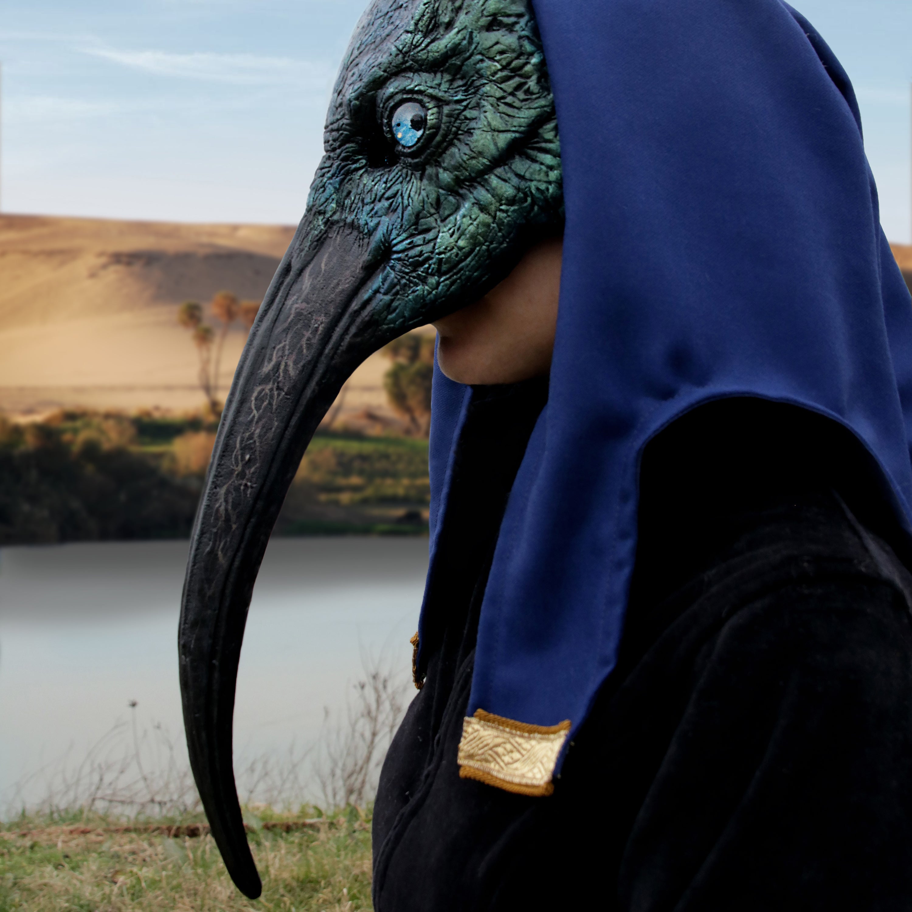 Faceless mask collection for LARP mask and Cosplay – Chimerical Dragonfly