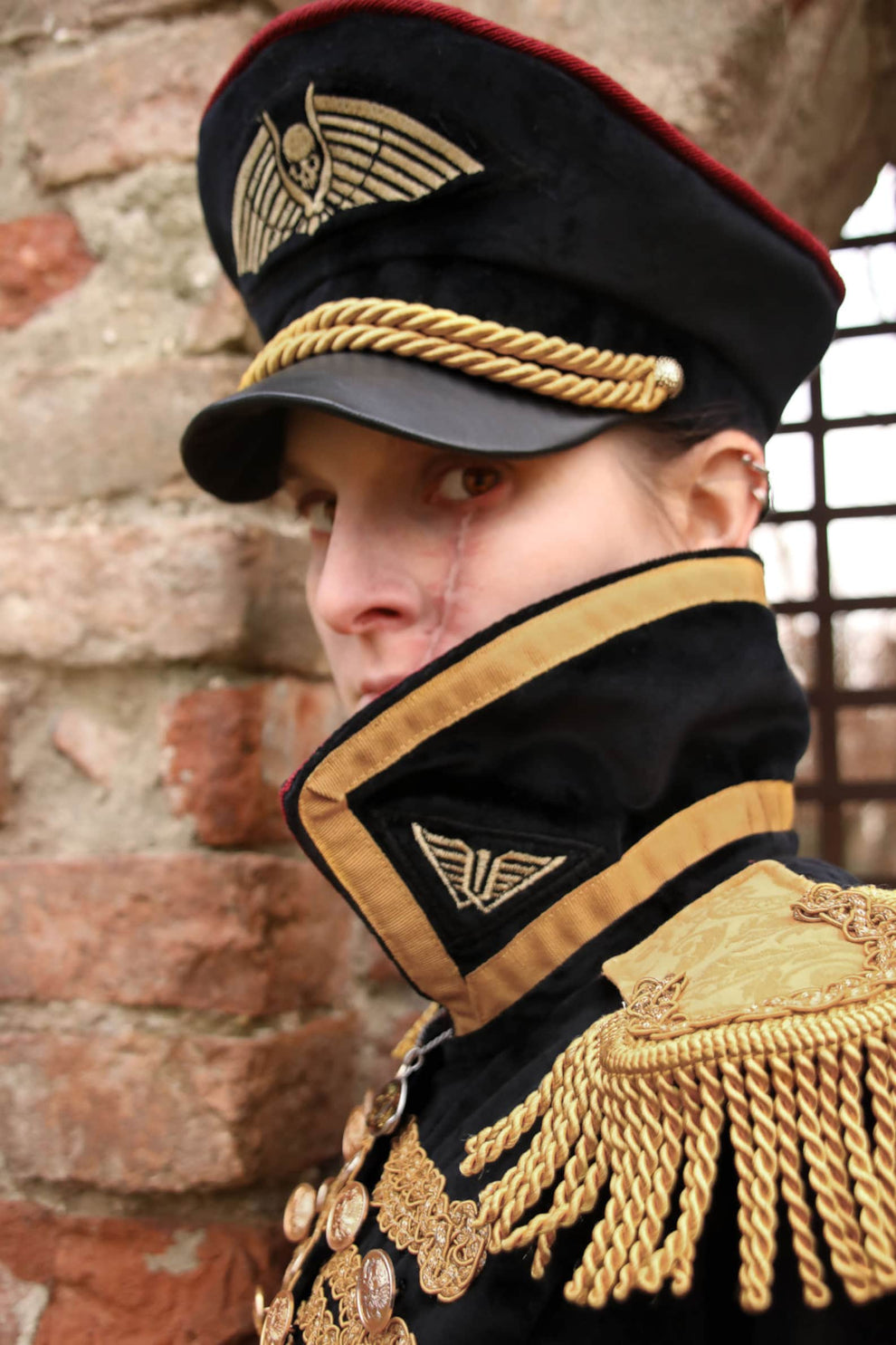 Warhammer Commissar Hat 40k: Custom Made – Chimerical Dragonfly