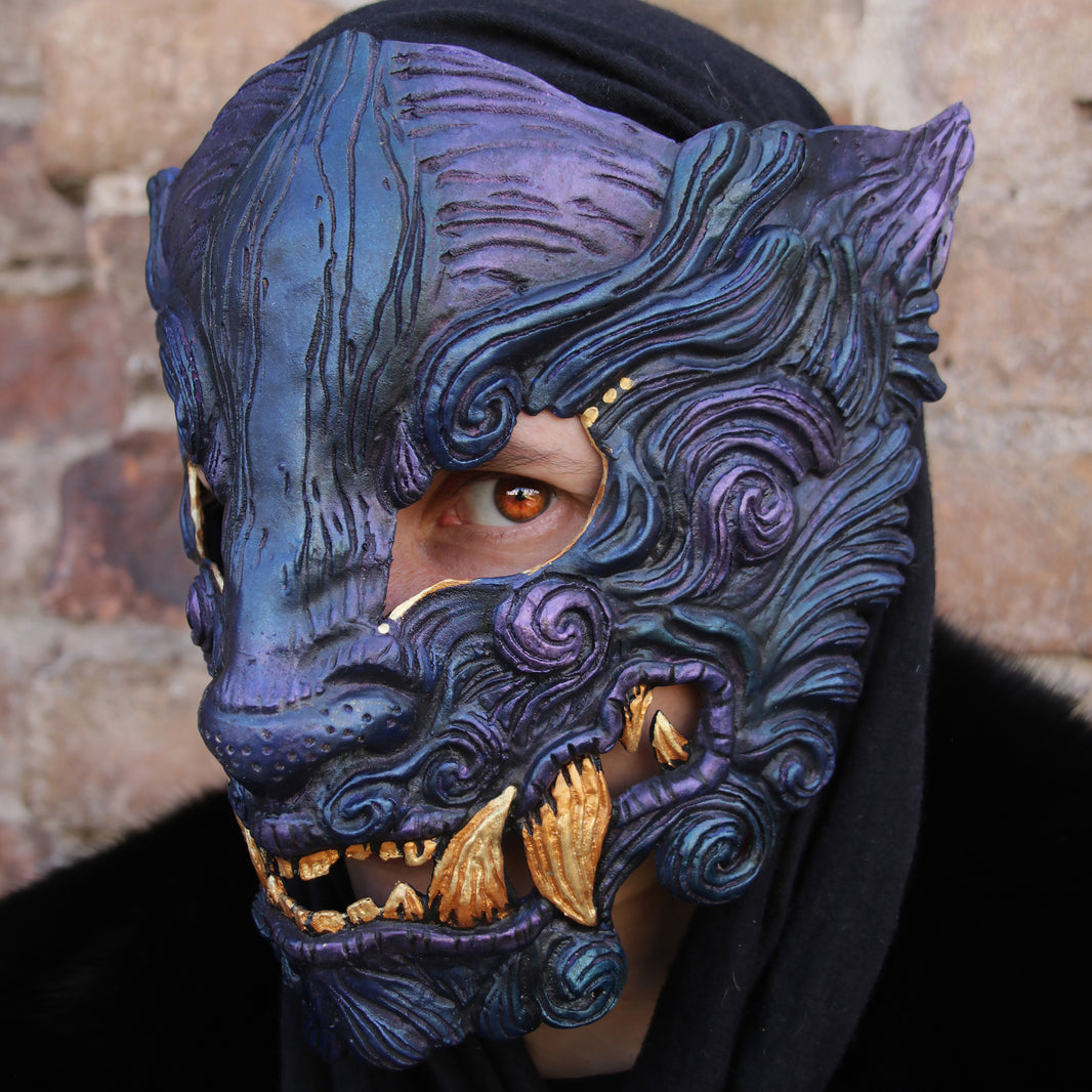 Oni Masks for Cosplay & LARP – Chimerical Dragonfly